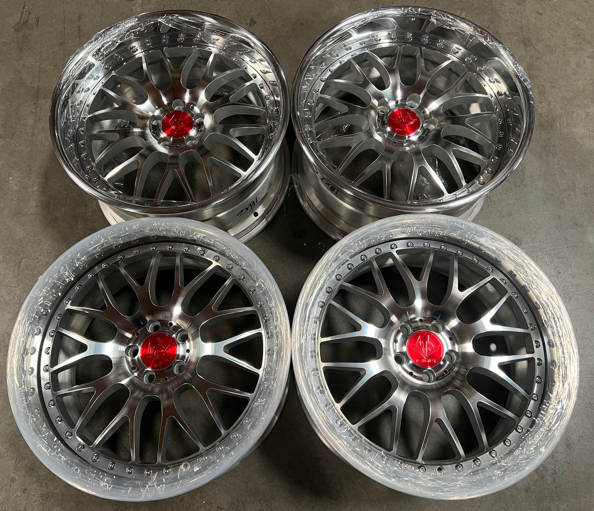 18” GMR Grail 5x100 Diamond cut – VR Wheels