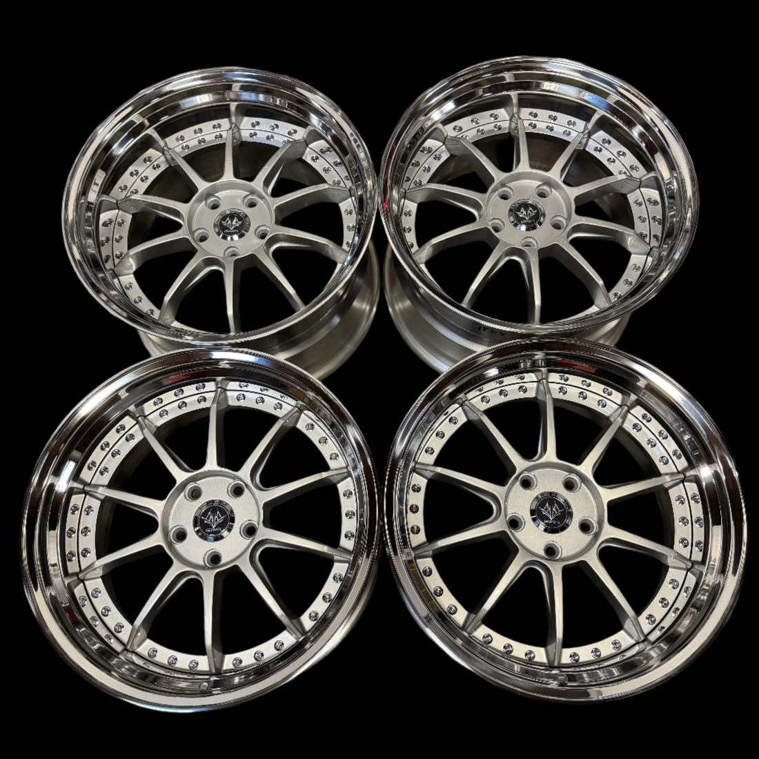19" GMR Knight - Hyper Silver 5x114.3 *NEW 2025*